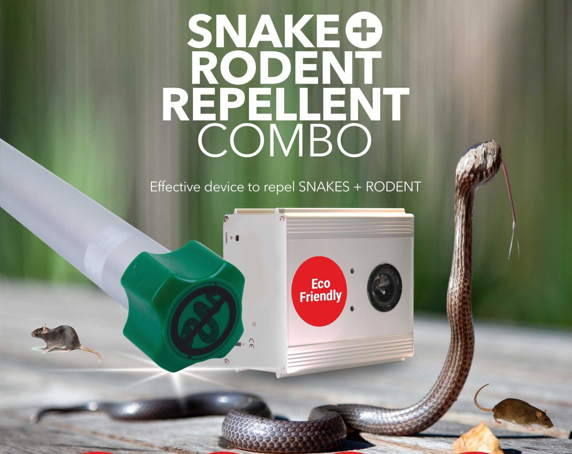 Snake Chaser : Vibration as a Deterrent - Conceptmart as per application